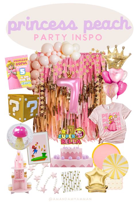 Princess Peach Birthday Party