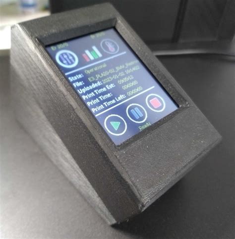 Github Jcasselocto Pendant Octoprint Remote Api Pendant Touch Screen