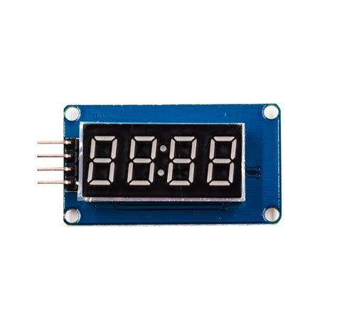 Tm1637 4 Bits Digital Tube Led Display Module With Clock Display For