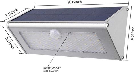 Соларна лампа за външен монтаж 46 Led 4500 Mah алуминиева сплав гр Пловдив Център • Olx Bg
