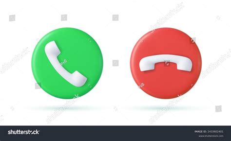 3d Red Green Yes No Buttons Stock Vector Royalty Free 2433602401 Shutterstock
