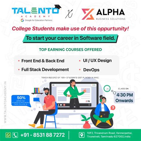 Talento Academy On Linkedin Talento Talentoacademy Tirunelveli Tuticorin Nagercoil