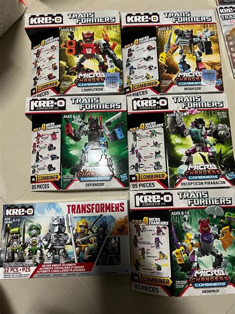 Transformers Kreo Combiners Set Hobbies And Toys Toys And Games On Carousell