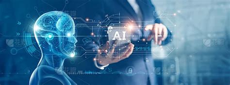 人工智能与机器学习，人工智能，商人利用智能手机上机器人的数据来控制商业网络连接和数据交换，为未来技术素材 花瓣网