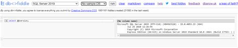 popular free sql online compilers