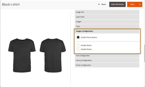 backend customize product design support portal for magento