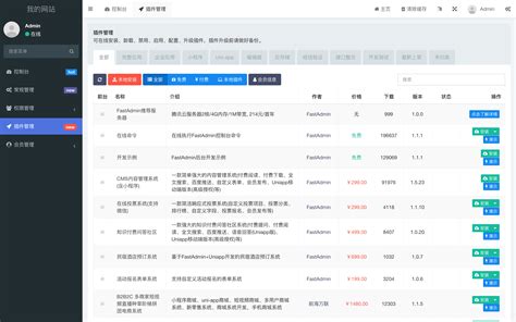 开源实例之fastadmin 杜郎俊赏