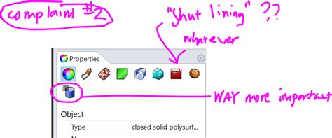 Properties Always Display Properties Object First Rhino For Windows Mcneel Forum
