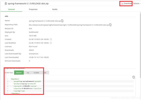 spring官方各种版本下载以及spring简介 spring5 2release下载 csdn博客