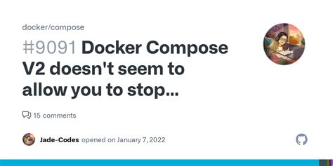 docker compose v2 doesn t seem to allow you to stop running builds in