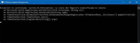 Tzsyncexe Description The Process Was Terminated Due To An Unhandled Exception Microsoft Qanda