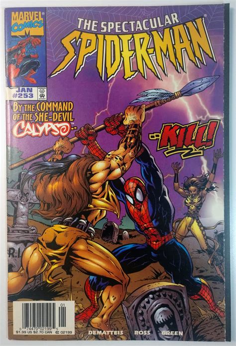 The Spectacular Spider Man 253 85 1998 Newsstand Comic Books