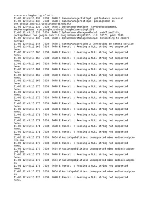 Log Cat 1699245909947 Pdf Java Programming Language Computer Engineering