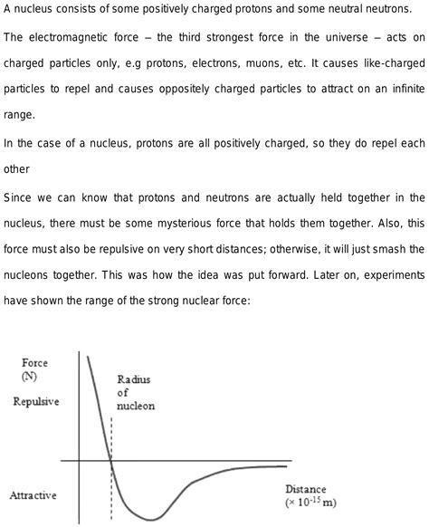 is strong nuclear force attractive repulsive attractive and repulsive
