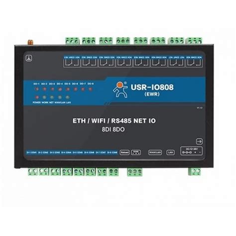 Usr Io808 Ewr 8 Way Network Io Controller Eth Wifi Rs485 Interface At