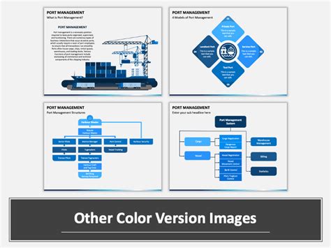 Port Management PowerPoint And Google Slides Template PPT Slides