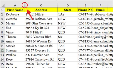 How To Unhide Rows And Columns In Excel