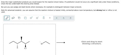 Answered Raw The Major Substitution Products You Bartleby