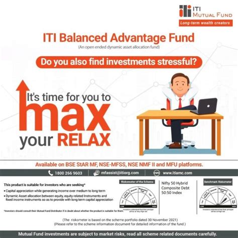 Wealth Creation Doesnt Has To Be Stressful Max Your Relax With The Iti Balanced Advantage Fund