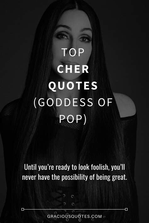 Cher Singer Quotes