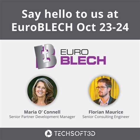 tech soft 3d on linkedin euroblech2024 sheetmetaltechnology