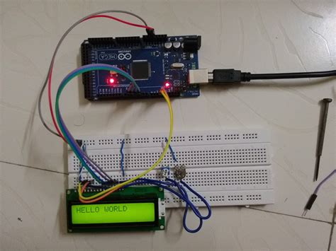 Connect LCD Display To Arduino SK Tech