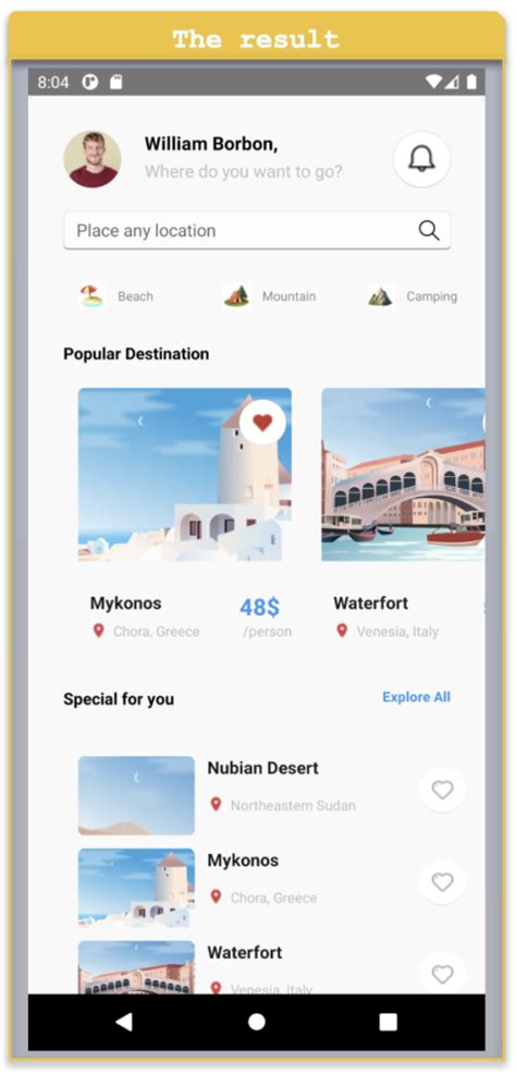 Replicating A Mobile Travel Ui In Net With Uno Platform