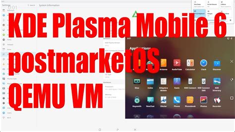 Kde Plasma Mobile 6 In Postmarketos In Qemu Vm Tutorial March 2024