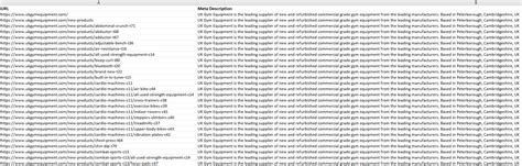 Urls With Duplicate Meta Descriptions Sitebulb