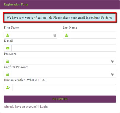Secure Login Registration System Php Webmasters Nigeria