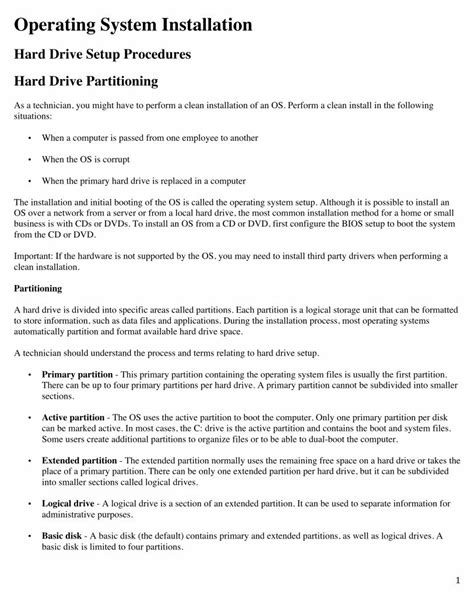 Pdf Operating System Installation Dokumentips