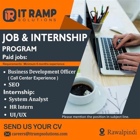 Itjobs Internshipopportunity Internship Internship Techcareers Professionaldevelopment