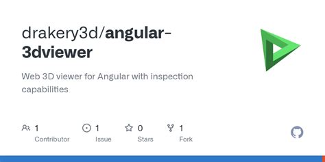 Github Drakery3dangular 3dviewer Web 3d Viewer For Angular With Inspection Capabilities