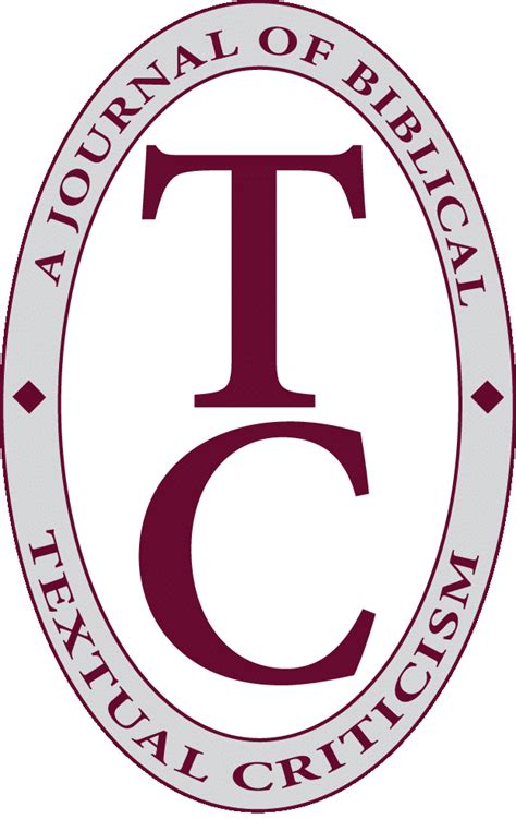 Textual Criticism Society Of Biblical Literature