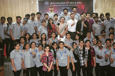 Jain College Of Mca And Mba Belagavi Successful Completion Of Jcmm