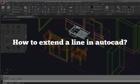 How To Extend A Line In Autocad