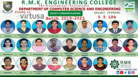 rmkec cse on linkedin greetings from rmkec cse the management
