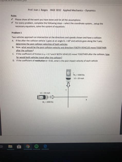 solved prof ivan j baiges inge 3032 applied