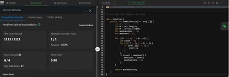 Sindhu S On Linkedin 100daysofcode Codingchallenge Java Matrixprocessing Binarymatrix