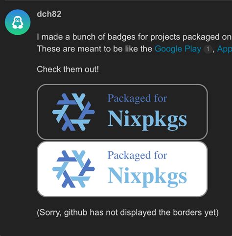 Nixpkgs Package Badges NixOS Discourse