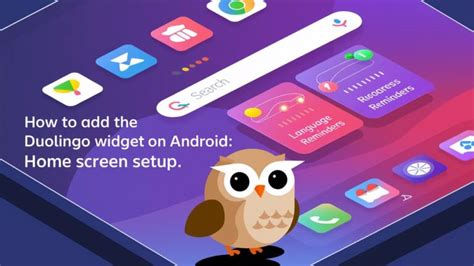 How To Add The Duolingo Widget On Android Home Screen Setup