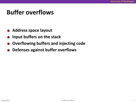 ppt buffer overflows powerpoint presentation free download id 5772474