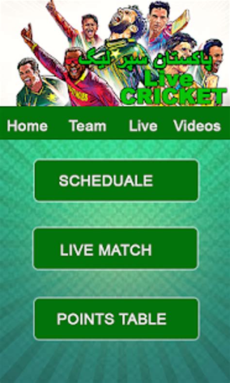 Psl Schedule 2019 Live Psl Fixtures Team Detail Para Android Descargar