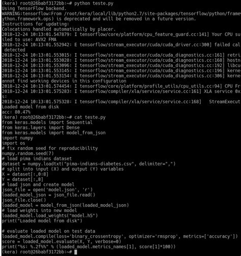 Como Salvar Um Model Treinado Com Keras