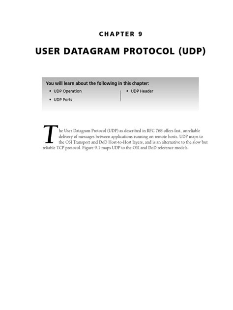 Udp Header Pdf