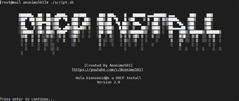 GitHub Anonimo501 Dhcp Install 2 0