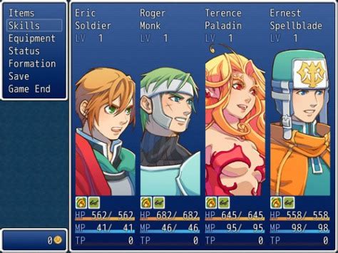 Menu Layout Galvs Rpg Maker Scripts And Plugins