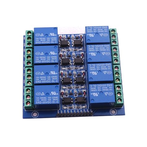 Modul Cu 8 Relee Canale 12v 5v 220v 10a Arduino Avr Stm Pic Arhiva Okazii Ro