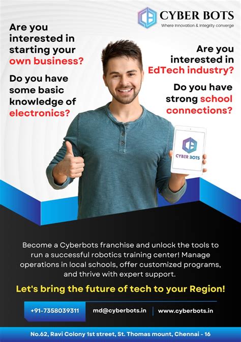 Become A Cyberbots Franchise Partner In Hyderabad Cyberbots A Leading