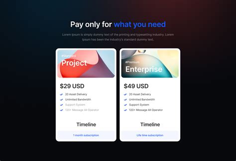 Pricing Plan Ui Design By Mihir Designer On Dribbble